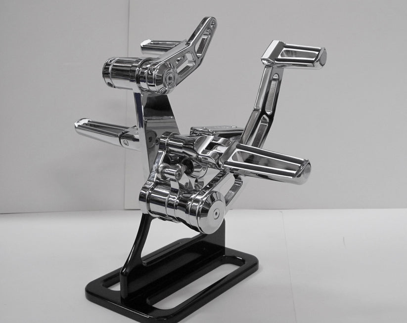 FXR CHROME FORWARD CONTROLS HARLEY FXRS/P/T – Outlaw Cycle Products