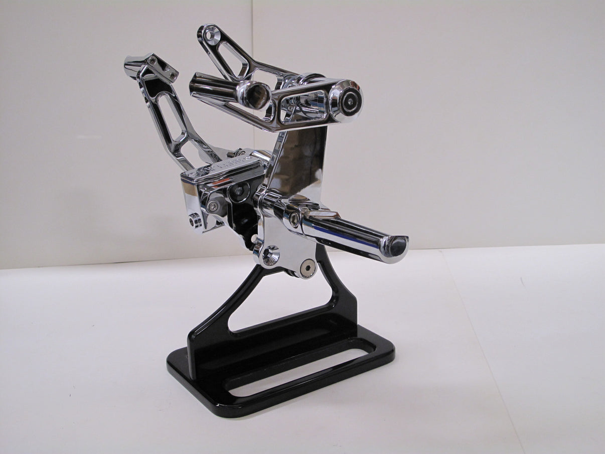 FXR CHROME FORWARD CONTROLS HARLEY FXRS/P/T – Outlaw Cycle Products